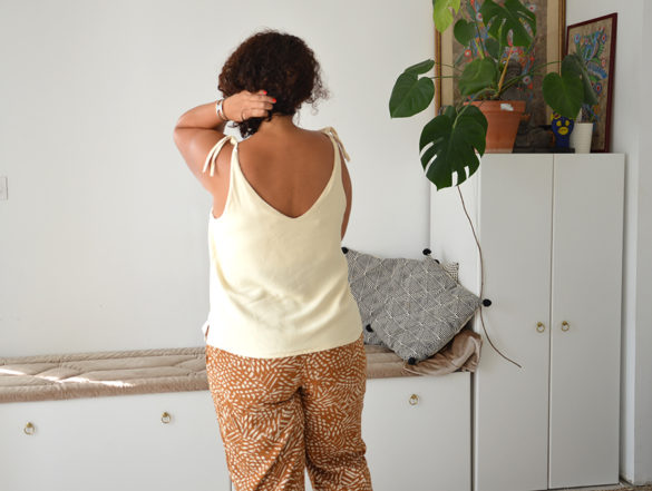 Ma tenue préférée de l'été : top Frau Maya et pantalon Burda - Elise ...
