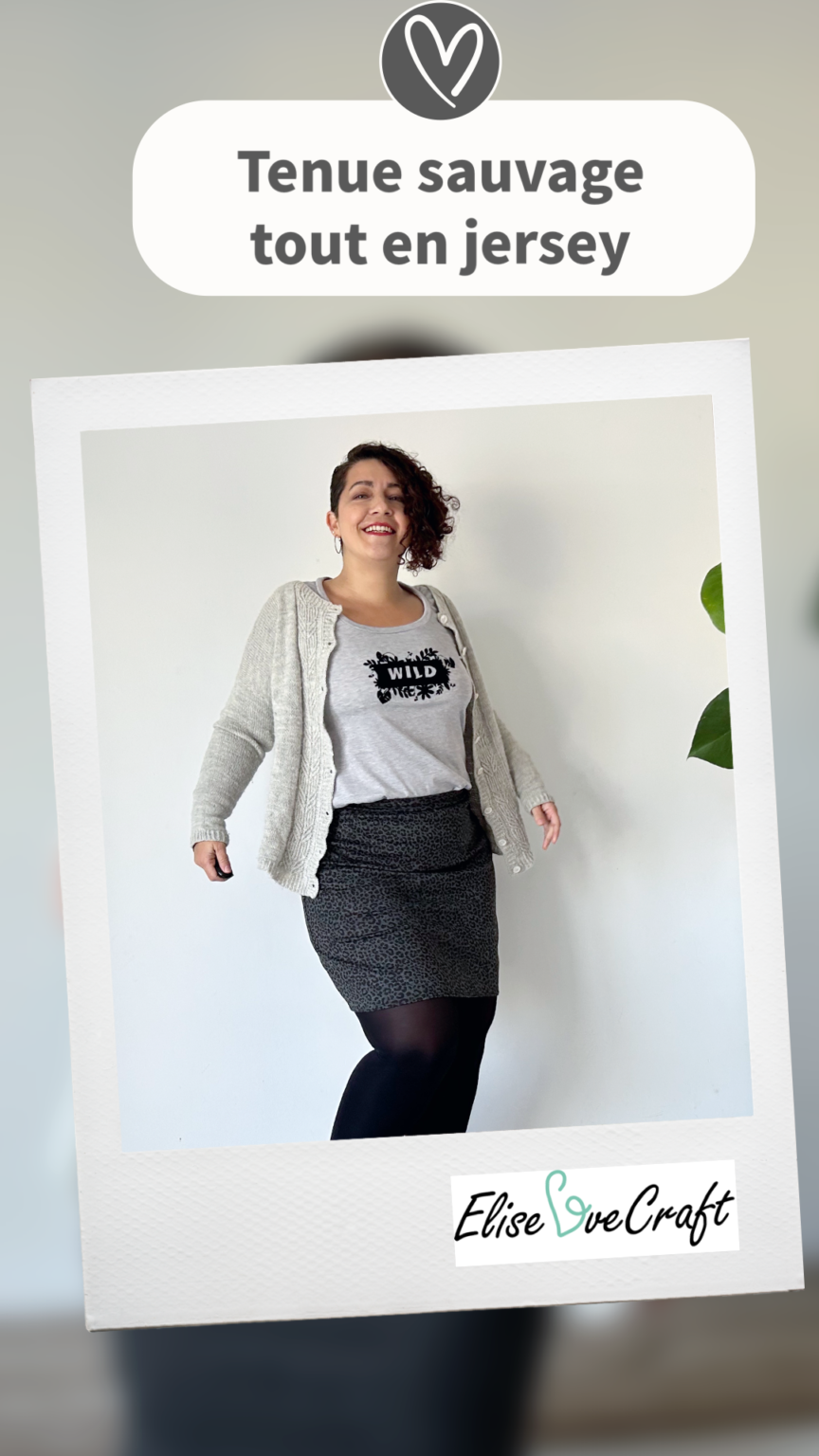 Une nouvelle tenue sauvage tout en jersey - Elise lovecraft