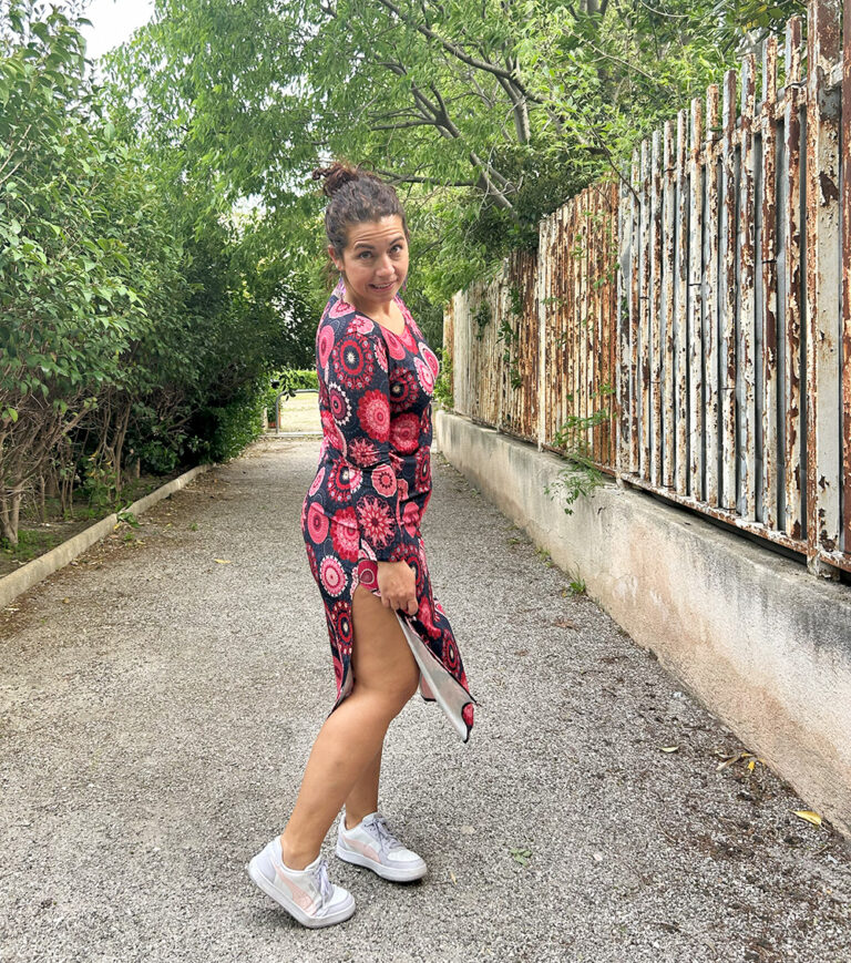 La robe Steph fendue, longue et caliente ! - Elise lovecraft